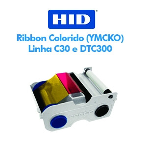 Ribbon Colorido (YMCKT) 534700-004-R002 para Datacard SD260 e SD360